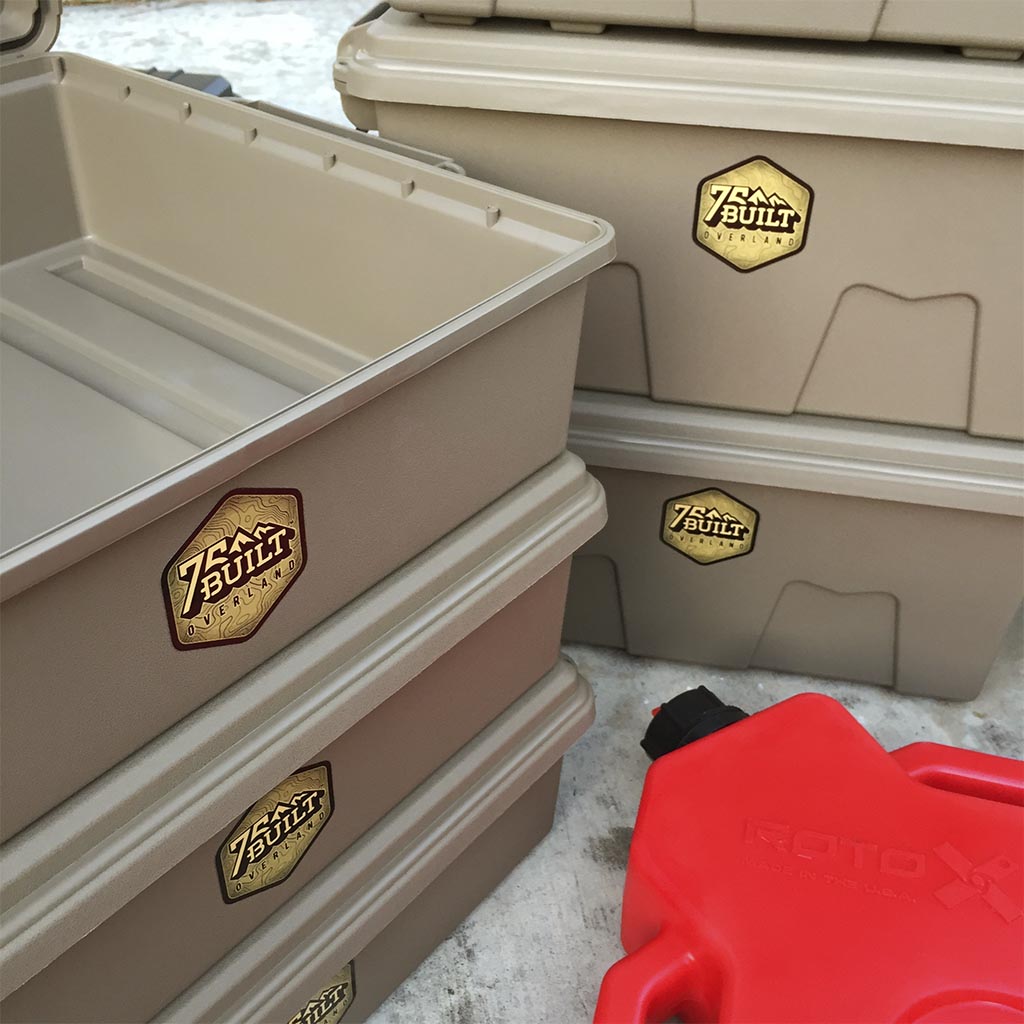 Overland Storage Crates – 75Built